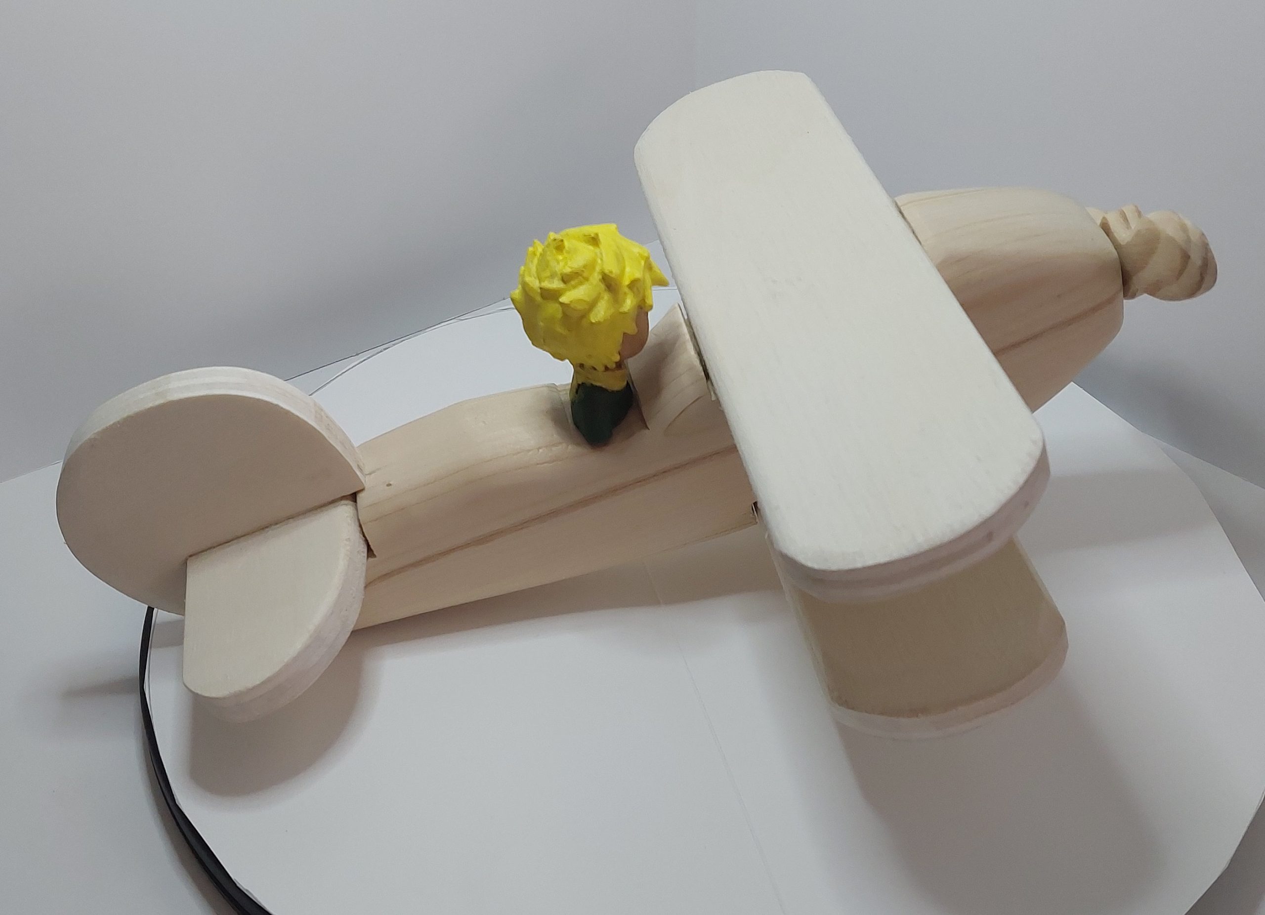 Le Petit Prince Airplane - Peter's Wooden Toys