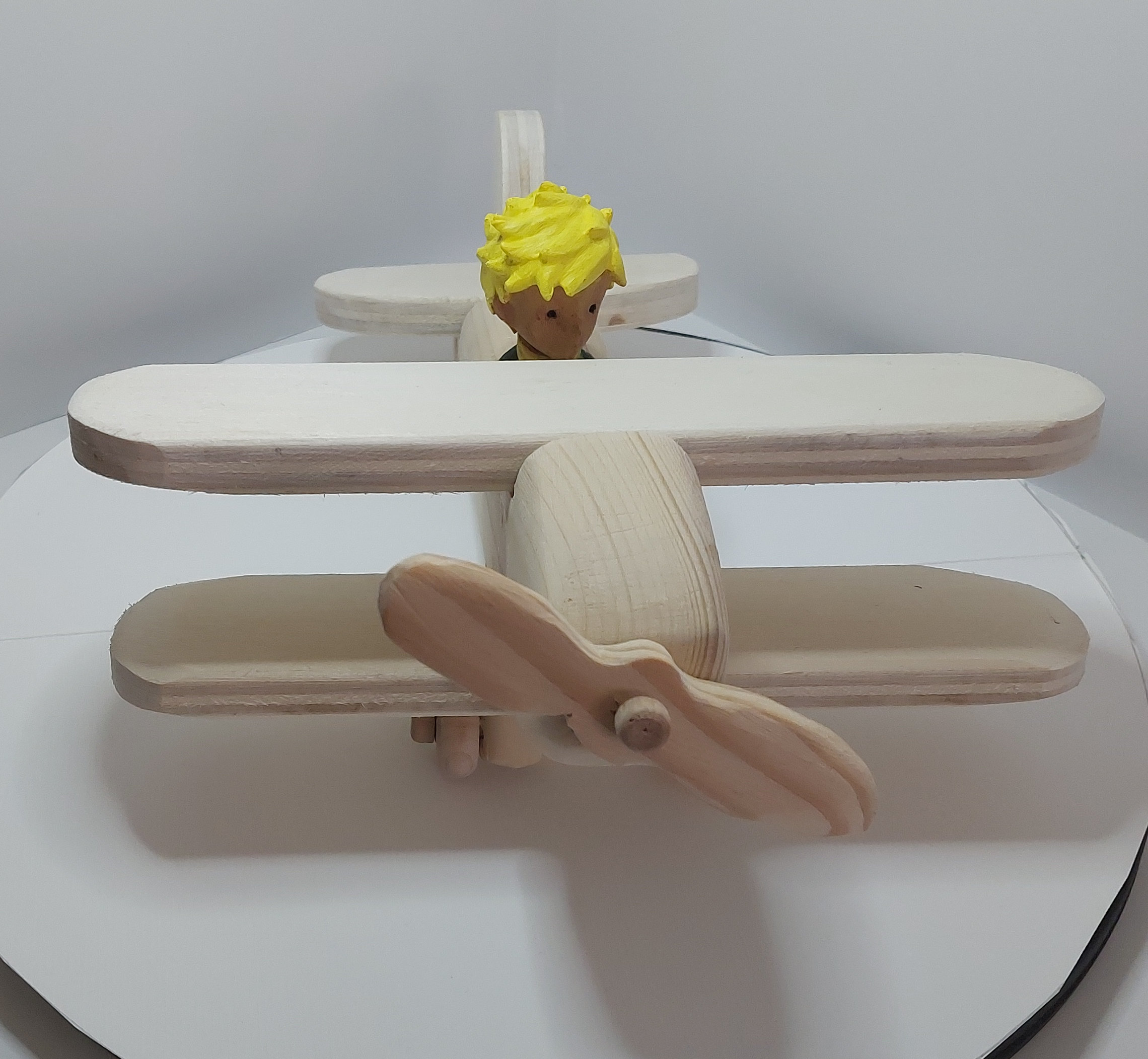 Le Petit Prince Airplane - Peter's Wooden Toys
